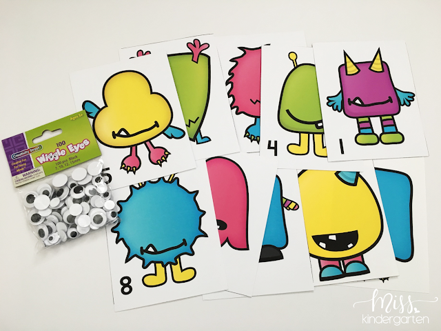 Fun Halloween Counting Mats - Miss Kindergarten