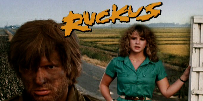 cult film freak: DIRK BENEDICT & LINDA BLAIR IN RUCKUS