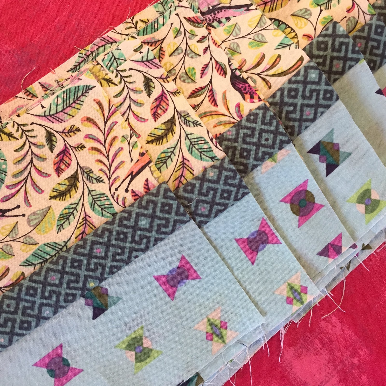 Quilting Mod : Vibrant Celebration Sashing & Cornerstones