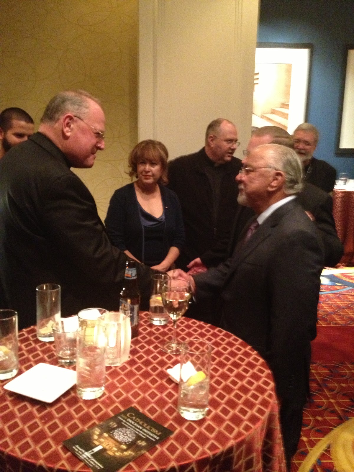 Bishop Daniel R. Jenky, CSC: Bishop Jenky & Cardinal Dolan