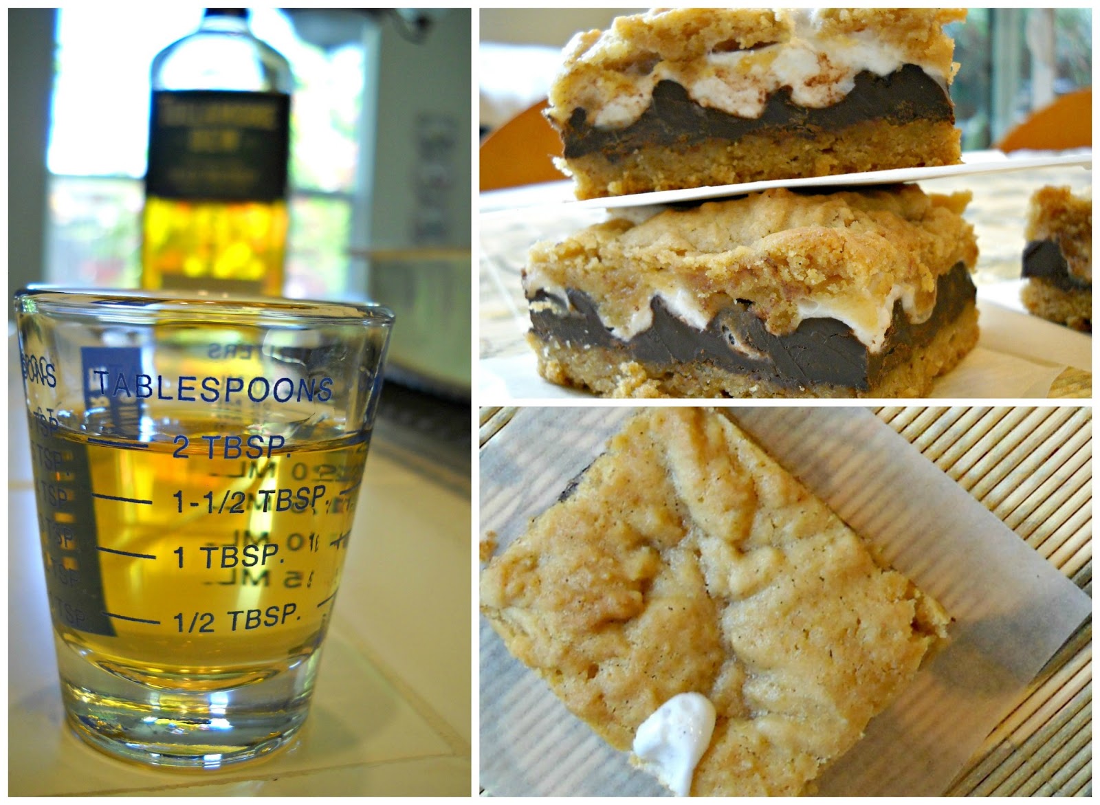 Bake It With Booze!: Campfire Cocktail S'mores Bars