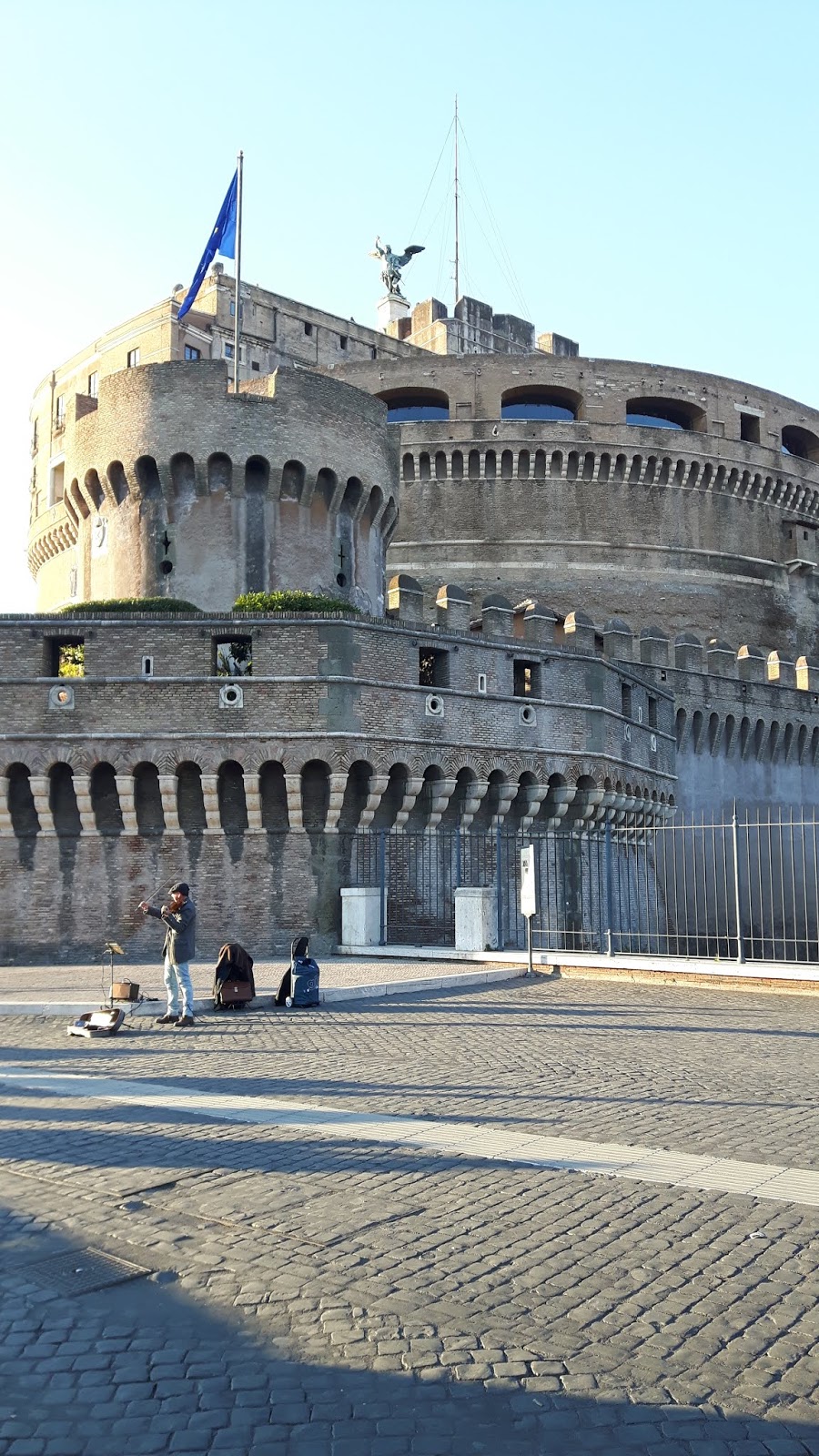 A beautiful royal destination: Castel Sant' Angelo in Rome, Italy. A ...