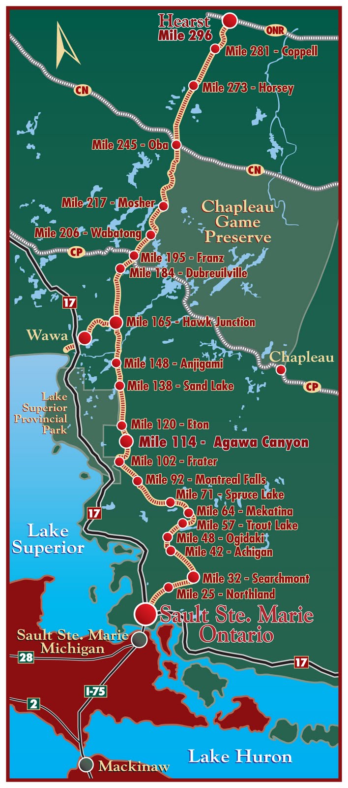 The Reluctant Blogger: Off to the Agawa Canyon