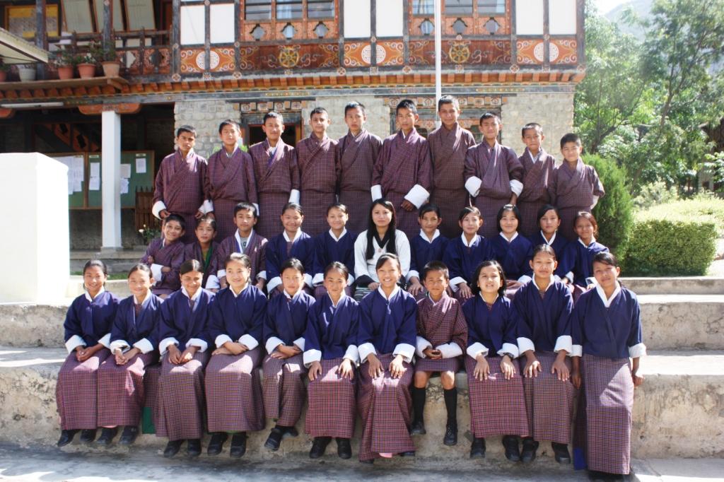 Class Photo 2010 ~ Bajothang Higher Secondary School