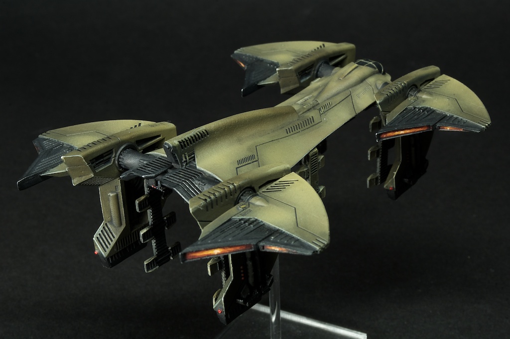 the unrealistic artist: UCM Albatross - Heavy Dropship