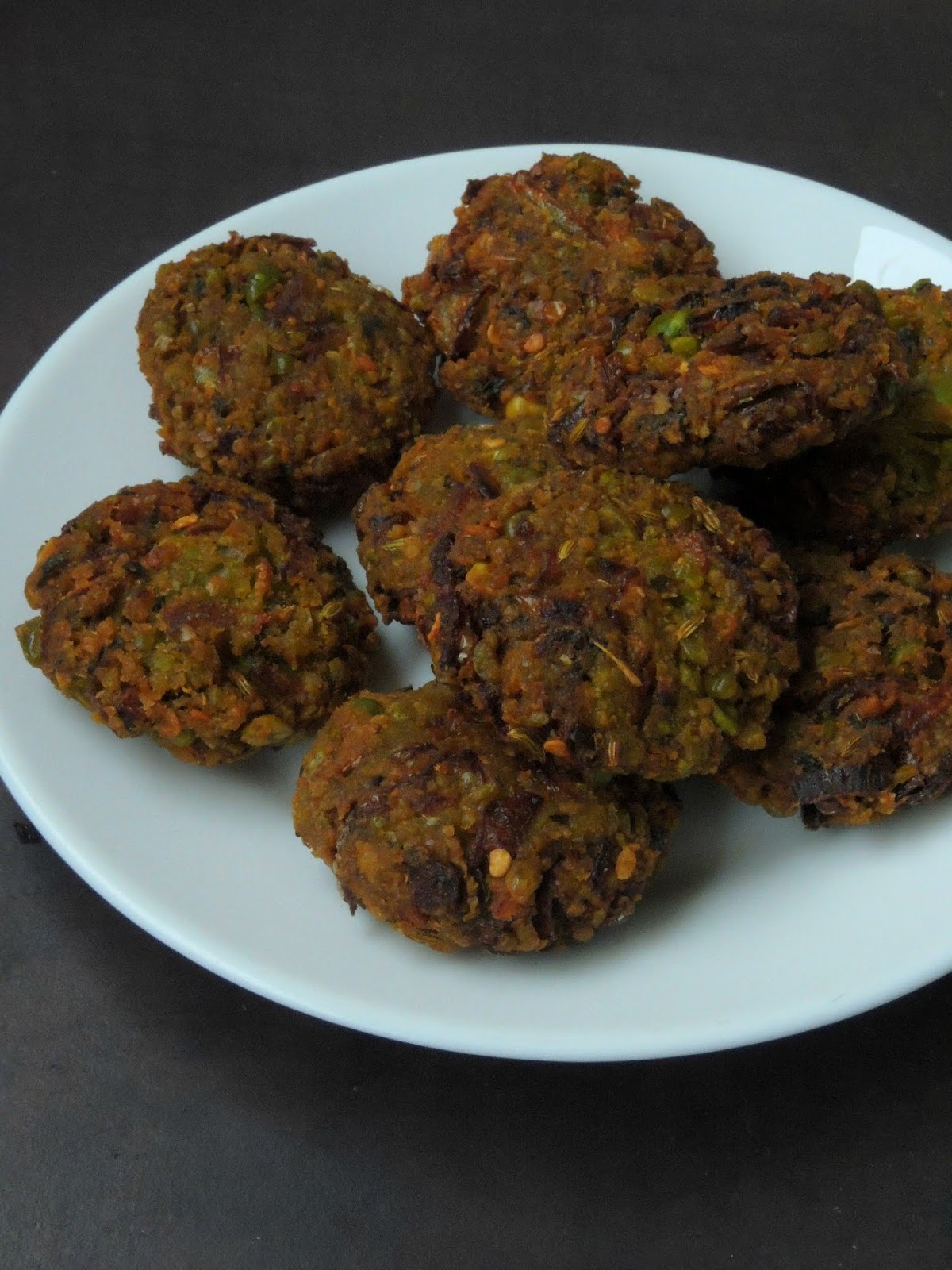 Priya's Versatile Recipes: Mixed Beans & Lentils Masal Vada/Mixed ...