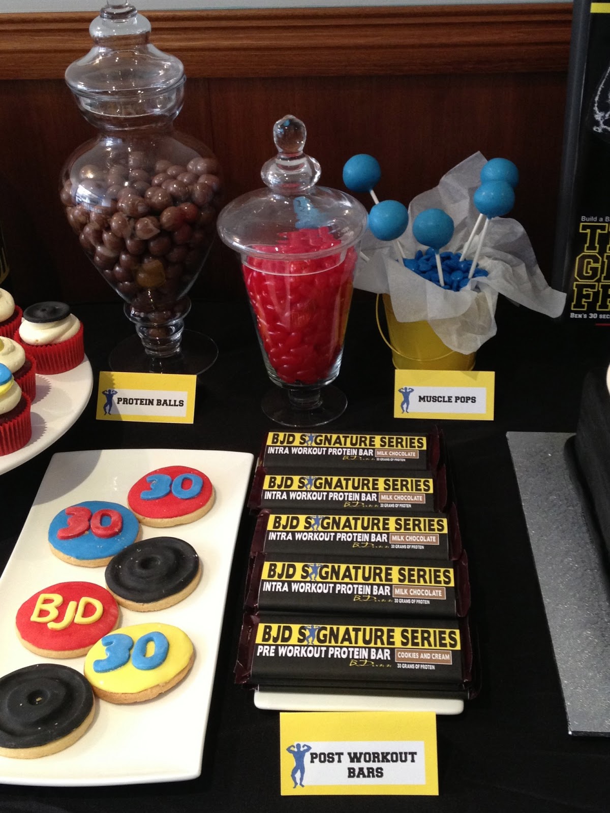 Lil Party Animals: Bodybuilder Birthday Party