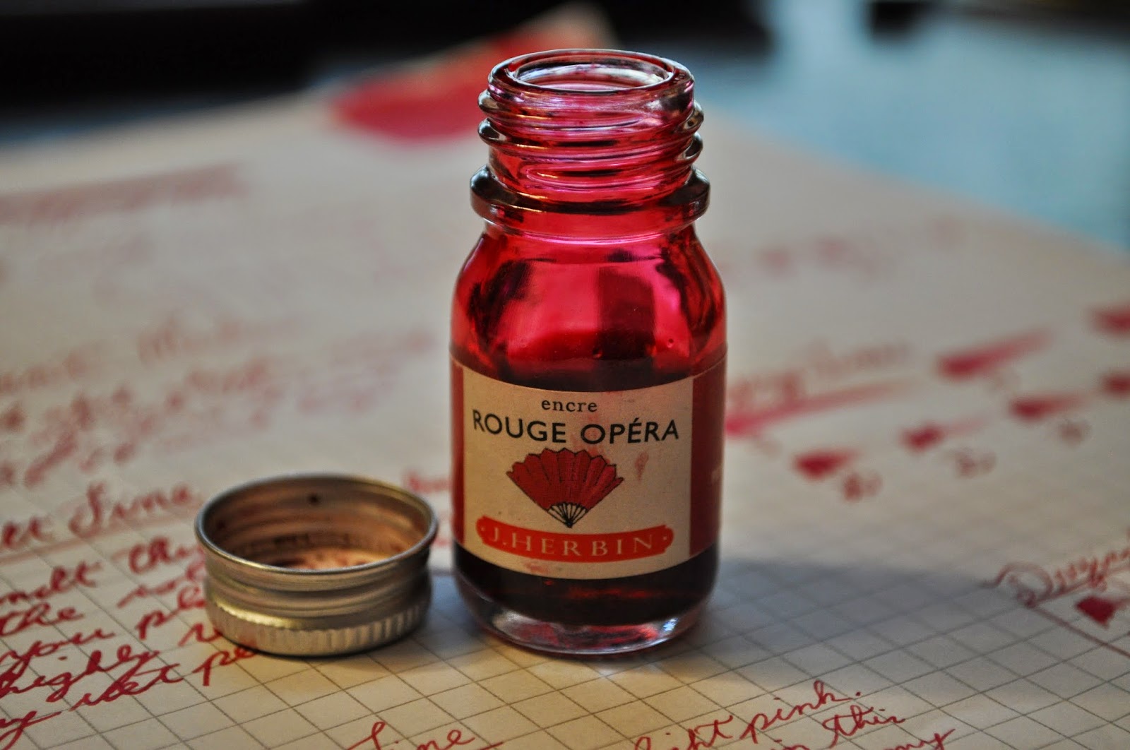 J. Herbin Rouge Opera Review | The Pen Enthusiast