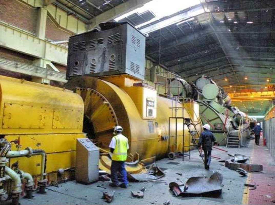 Duvha, South Africa. Turbine Overspeed Test Failure ~ Amazing Facts
