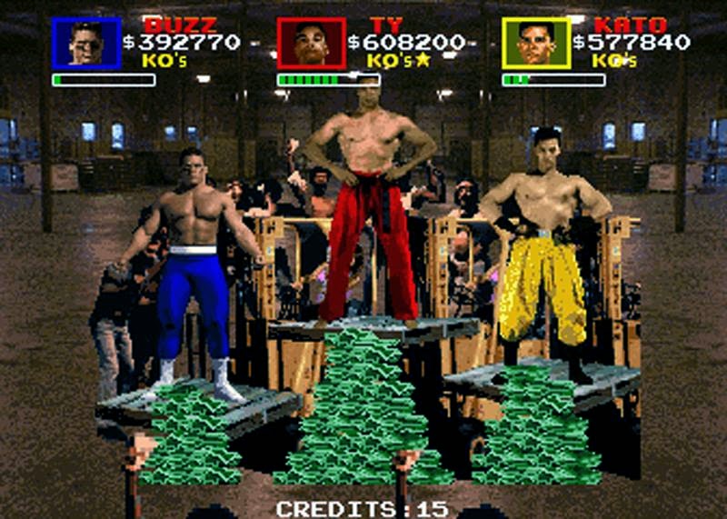 Bhussa Games: Joguinho de Hoje: Pit Fighter – 1990 – Arcade