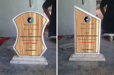 MACAM-MACAM BENTUK VANDEL, YANG TERBUAT DARI BATU MARMER | ZAFINSHOP TROPHY