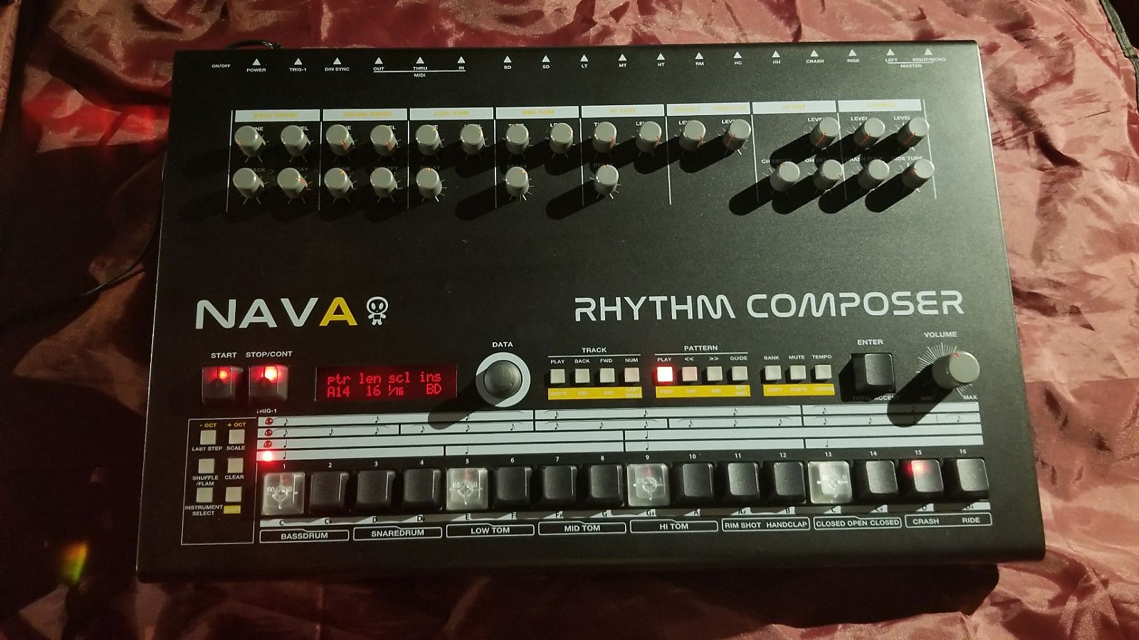 MATRIXSYNTH: Roland TR 909 replica NAVA 909