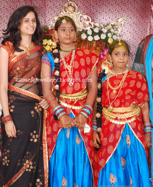 Jewellery at Krishnam Raju Daughters Parikini Function - Jewellery Designs