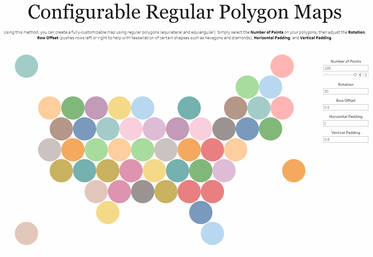 Shapeshifting Tile Maps in Tableau - The Flerlage Twins: Analytics ...