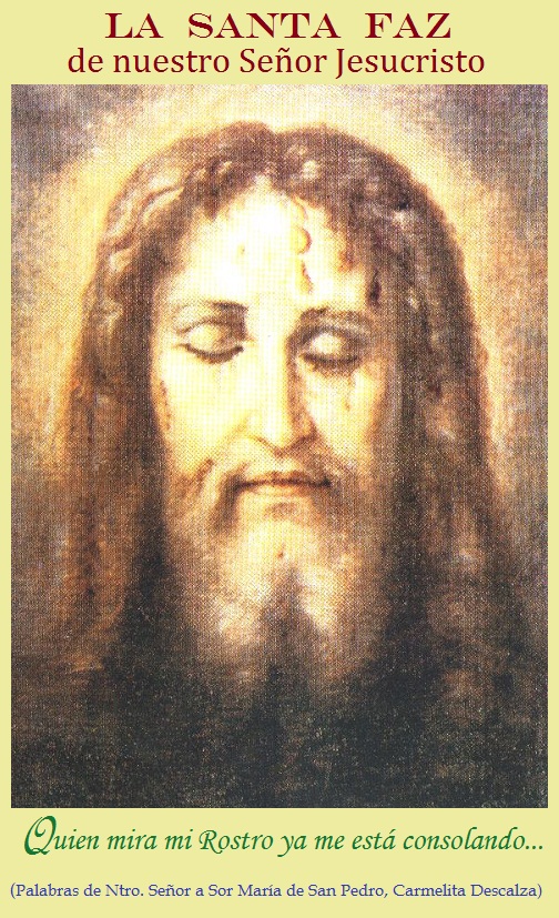 Como ovejas sin Pastor: LA SANTA FAZ DE NUESTRO SEÑOR ( I )