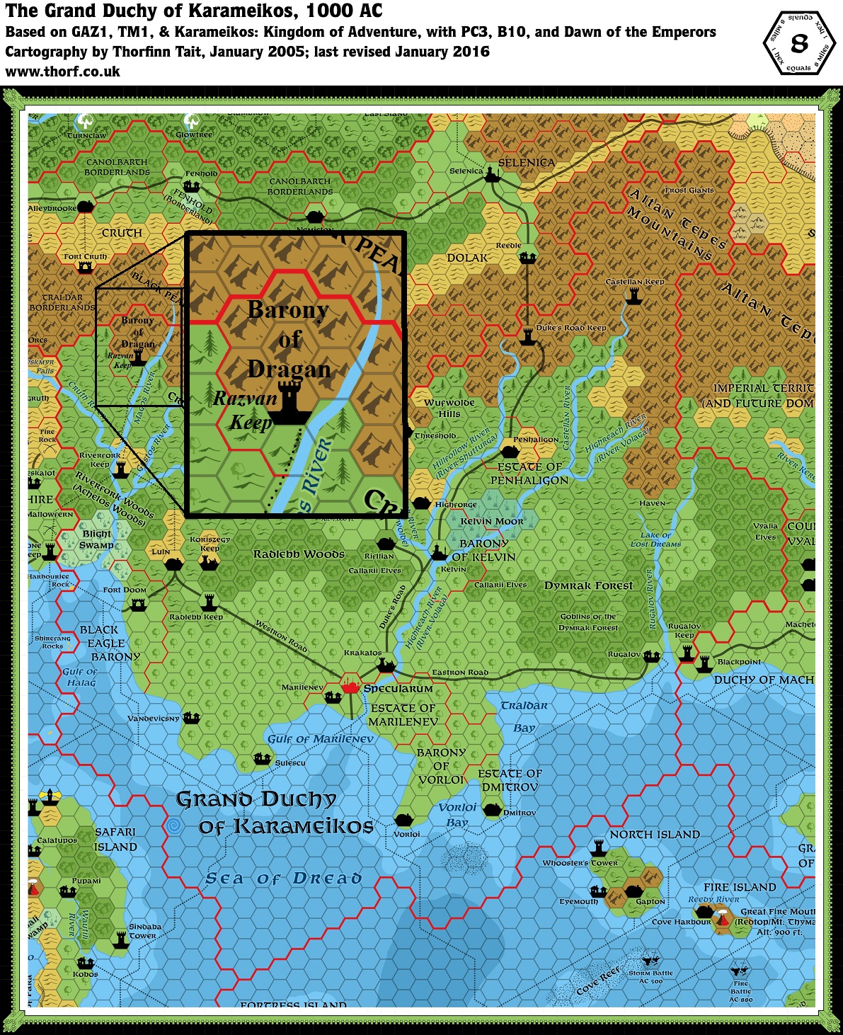 From the Raven's Quill: Barony of Dragan