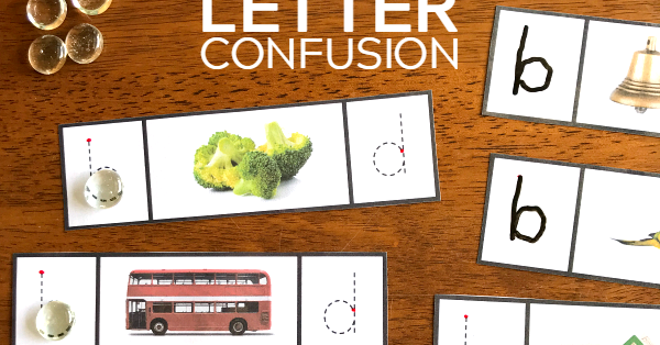 HOW TO HELP WITH LETTER CONFUSION | you clever monkey