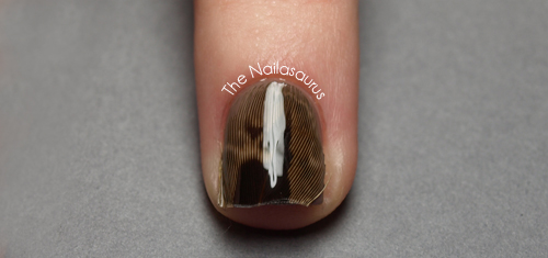The Nailasaurus | UK Nail Art Blog - Real Feather Nail Art Tutorial ...