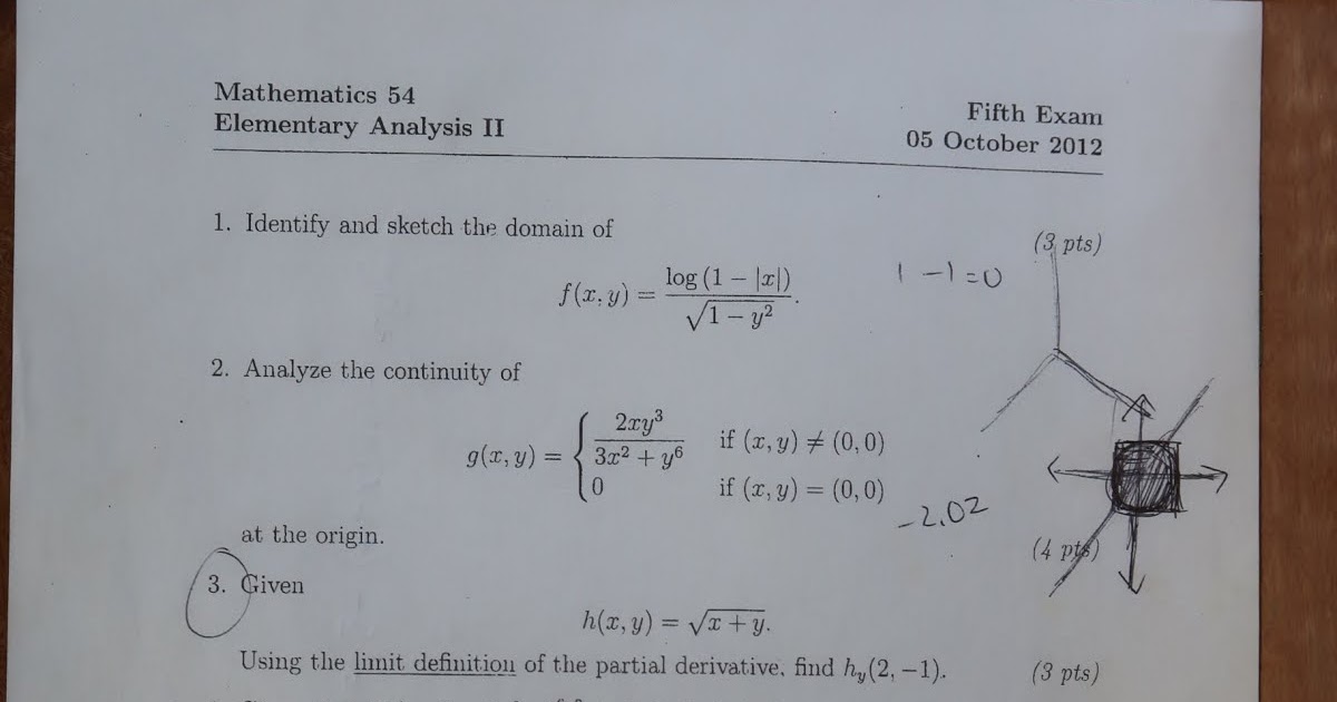 UPD Samplexes, Readings, and Materials: UPD Math 54 (now Math 22) Fifth ...