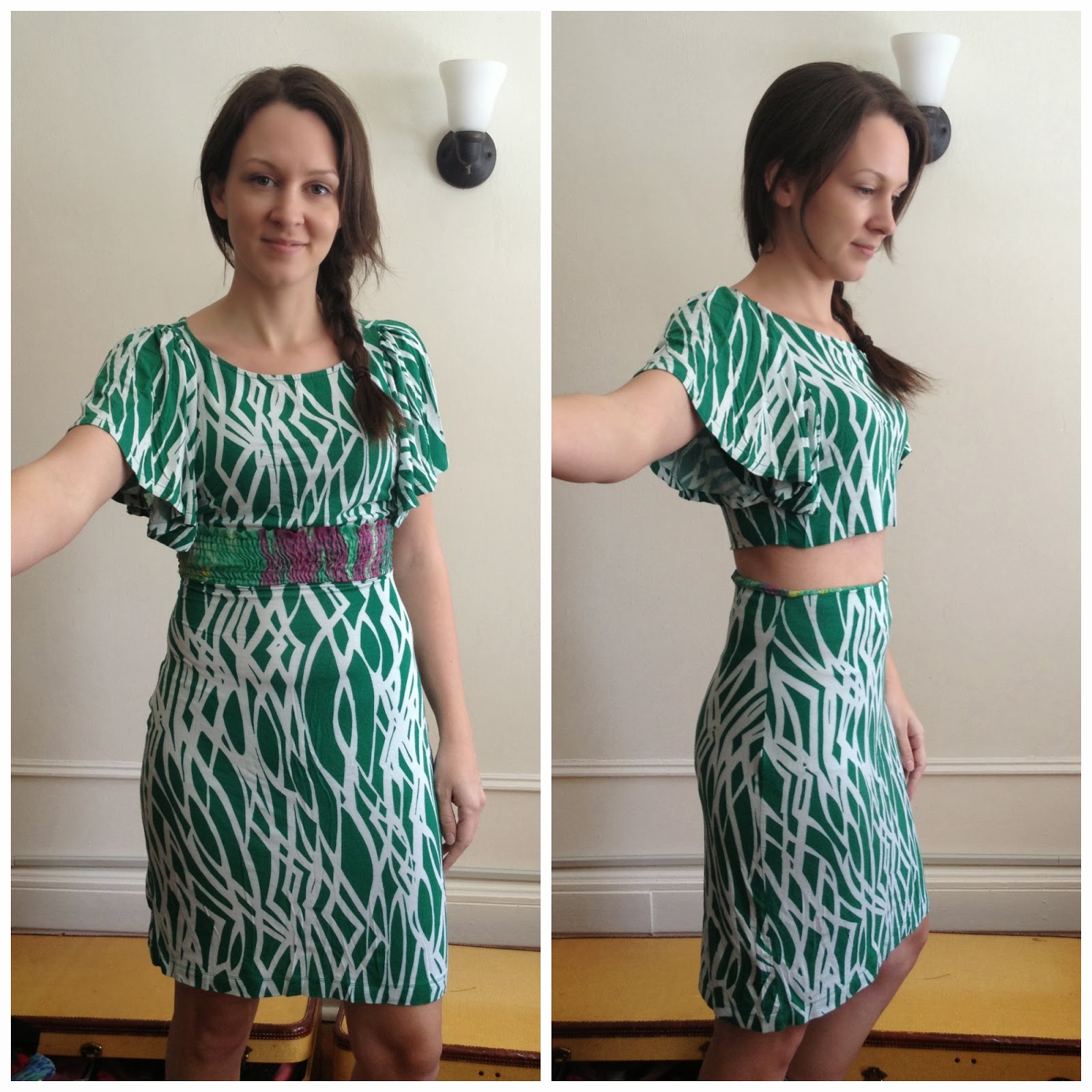 Refashion Co-op: Two-Piece Dress
