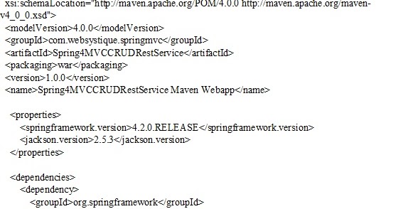 TeachToJava: Spring MVC 4 RESTFul Web Services CRUD Example TeachToJava: Spring MVC 4 RESTFul Web Services CRUD Example