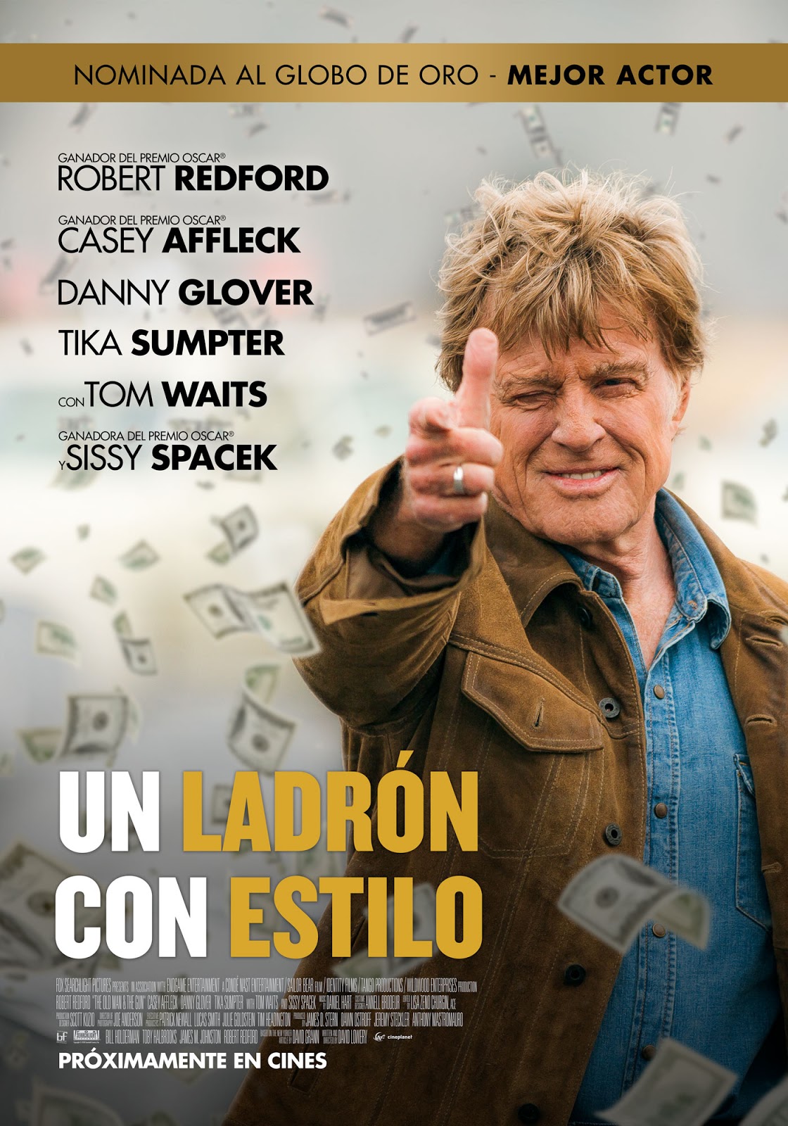 Cinetfilos: UN LADRÓN CON ESTILO (The Old Man and the Gun) 7/10