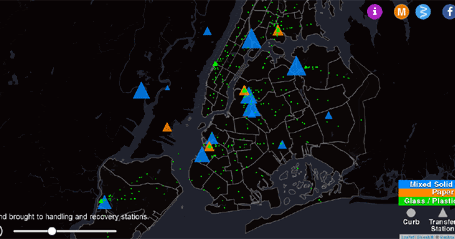 Maps Mania: Mapping the Journey of New York's Trash
