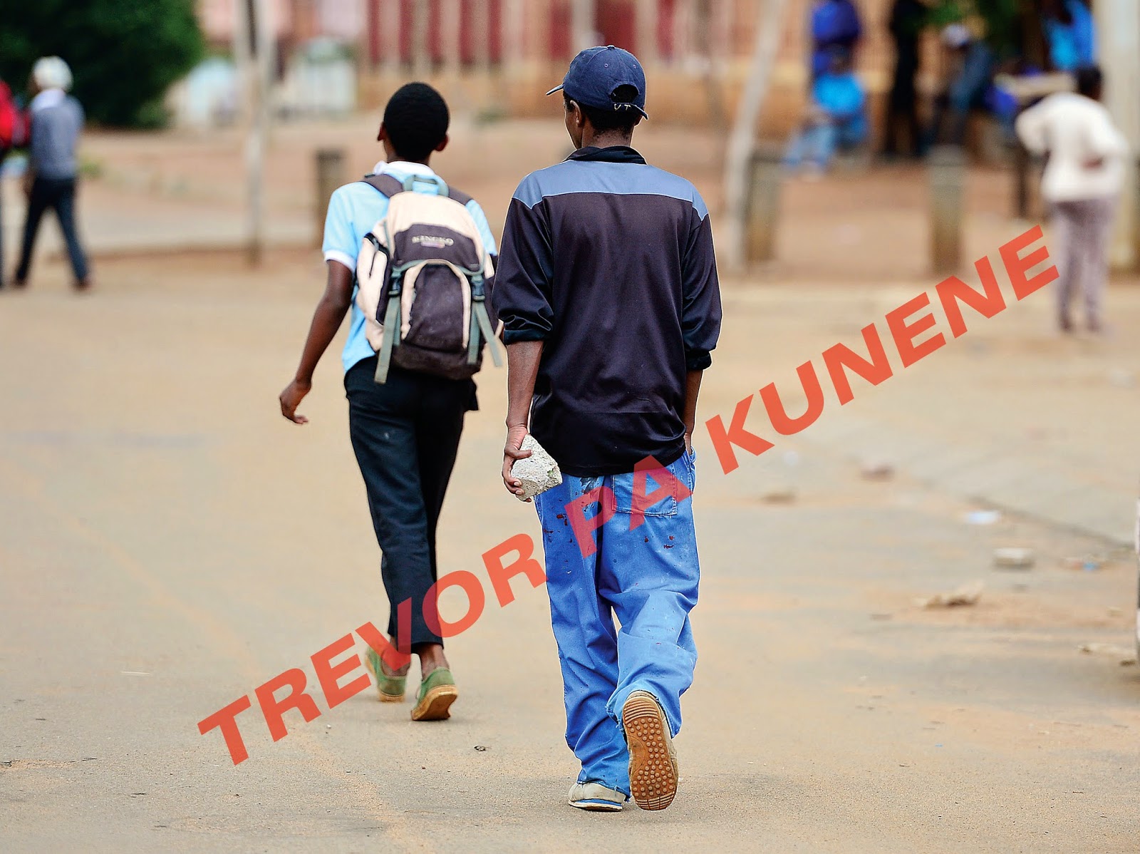 Photographer Trevor Pa Kunene