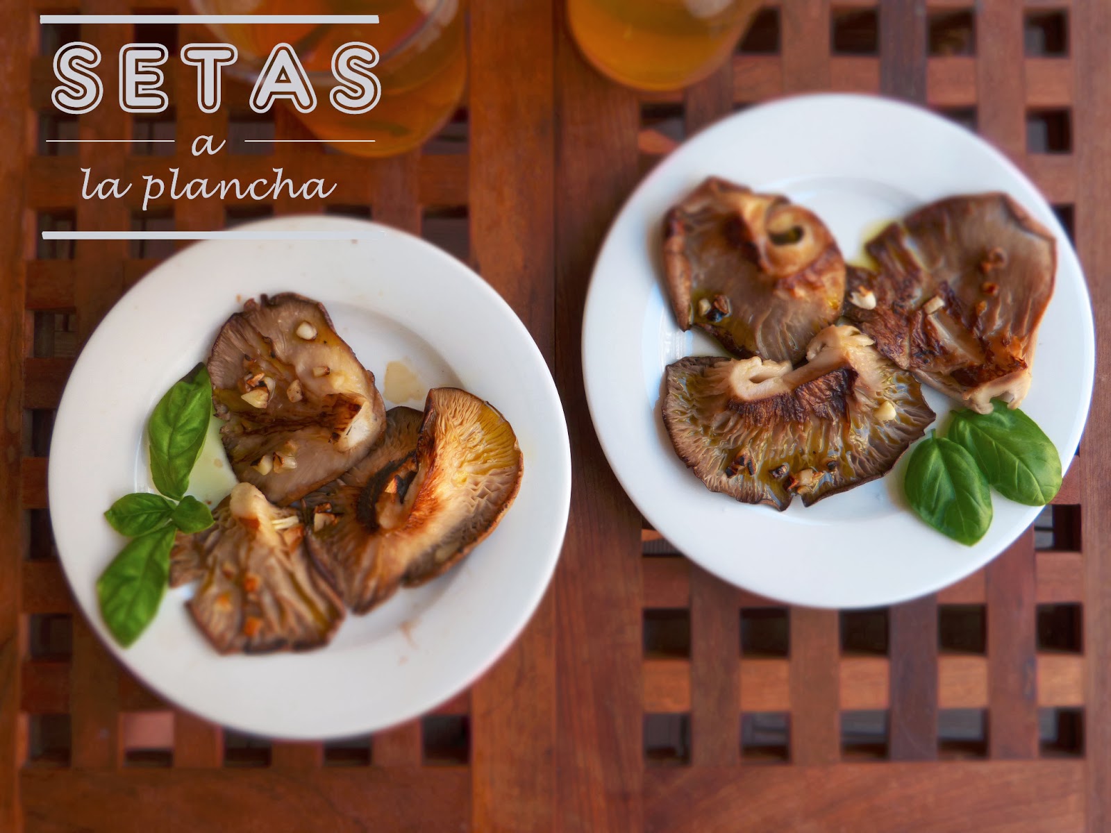 na Companhia do Gato: Spanish Food Wednesday 9 :: Setas a la plancha