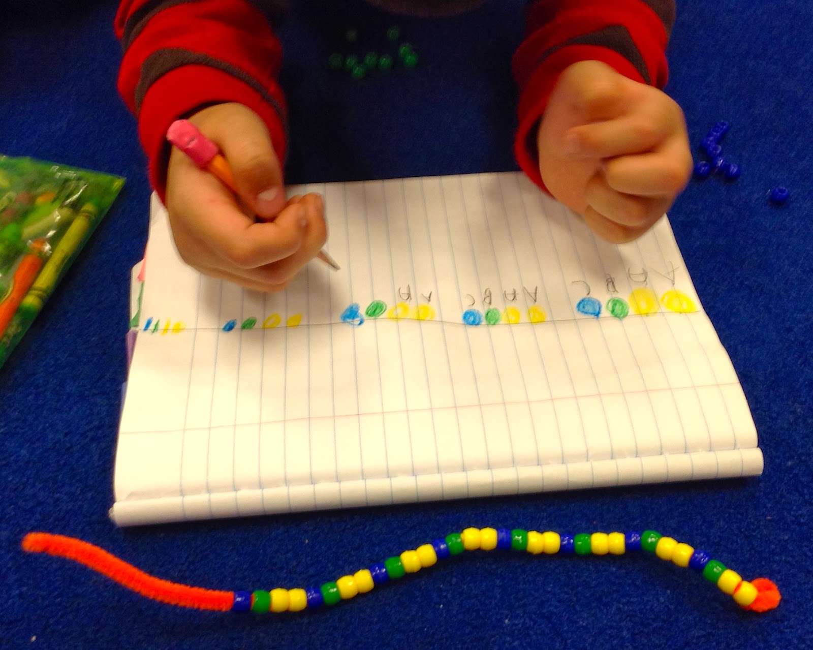 Splendor in Kinder: Patterns with Beads