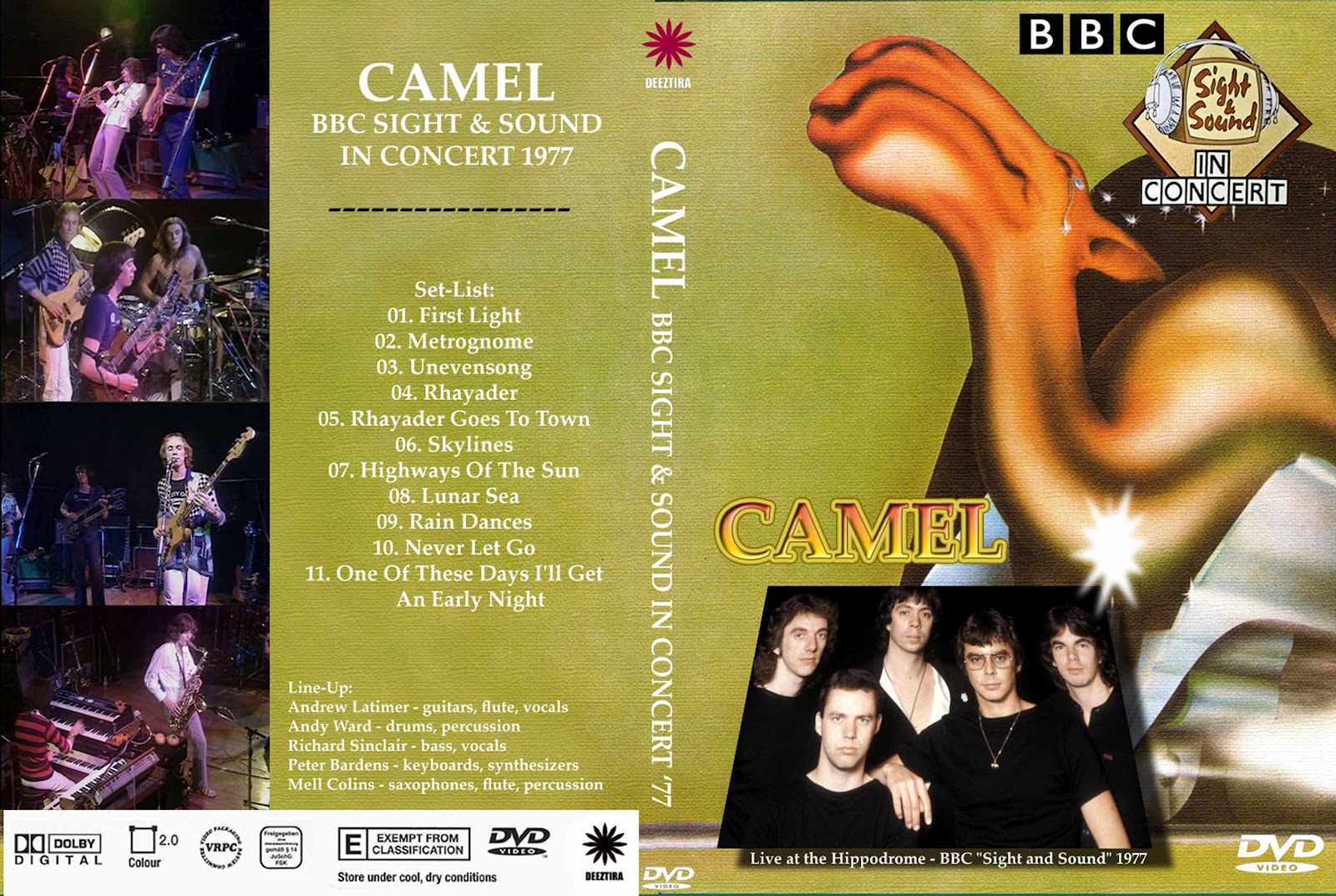 YOUDISCOLL: Camel - BBC Sight and Sound Concert 1977
