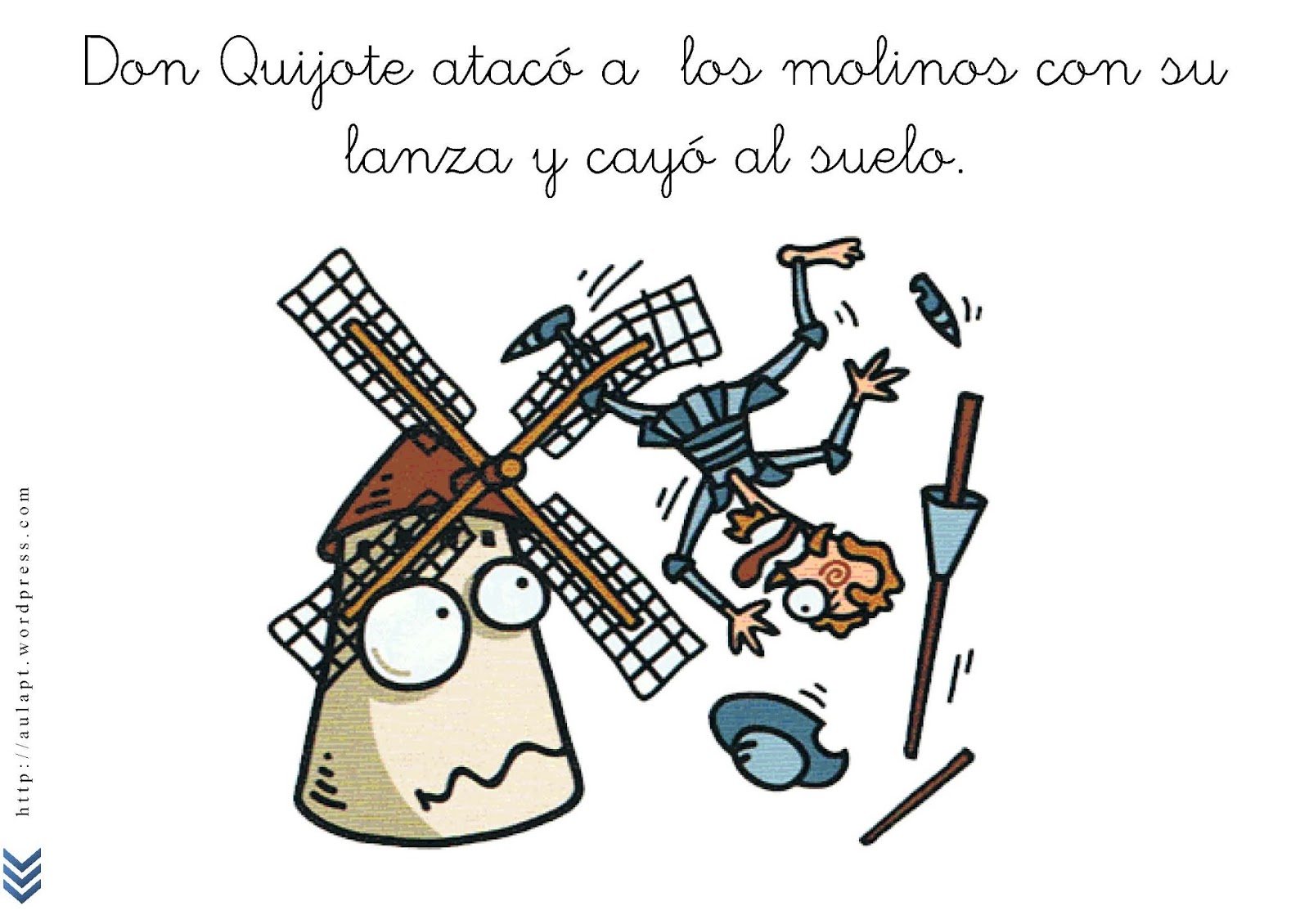 La aventura de leer: La aventura de los molinos