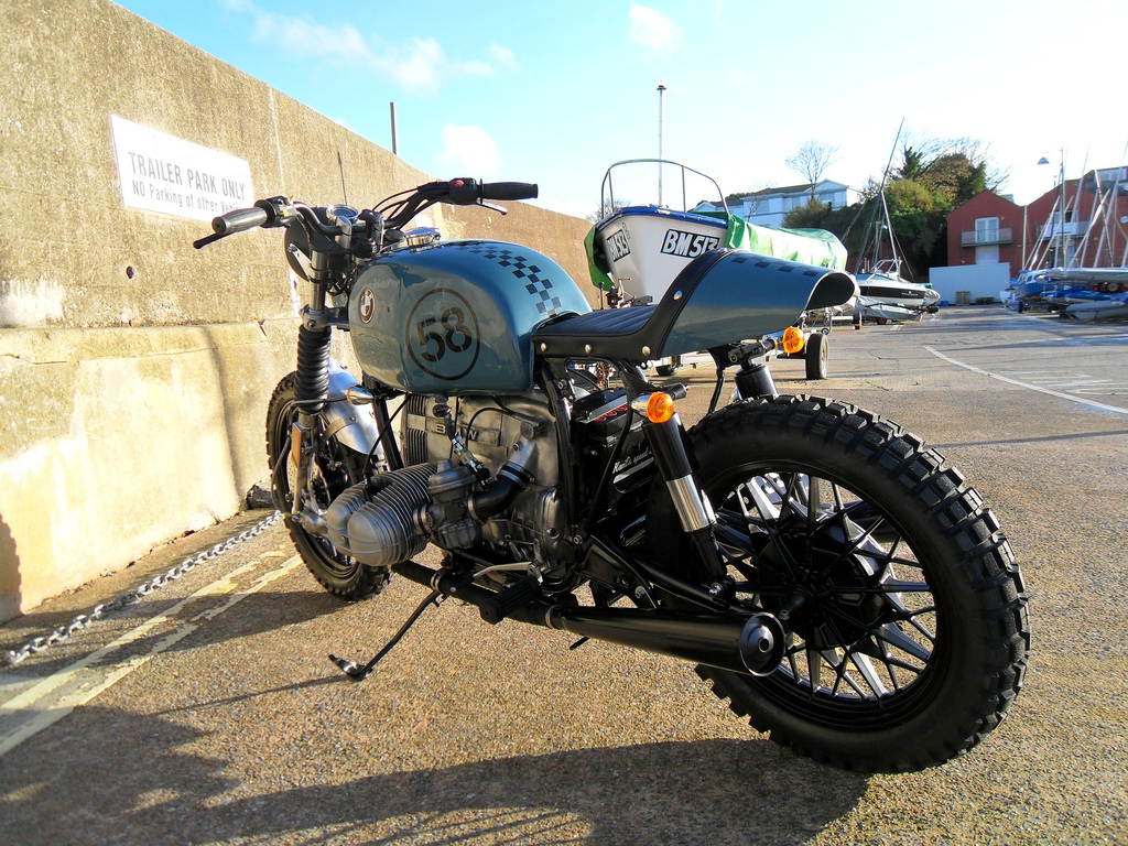 Cafe Racer Special: BMW R100 Scrambler by KEVILS SPEED SHOPS