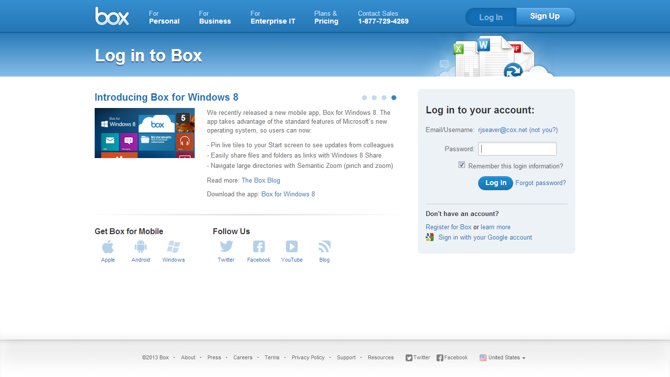 Genea-Musings: Technology Tuesday - 5 to 50 Gb Free at Box.com