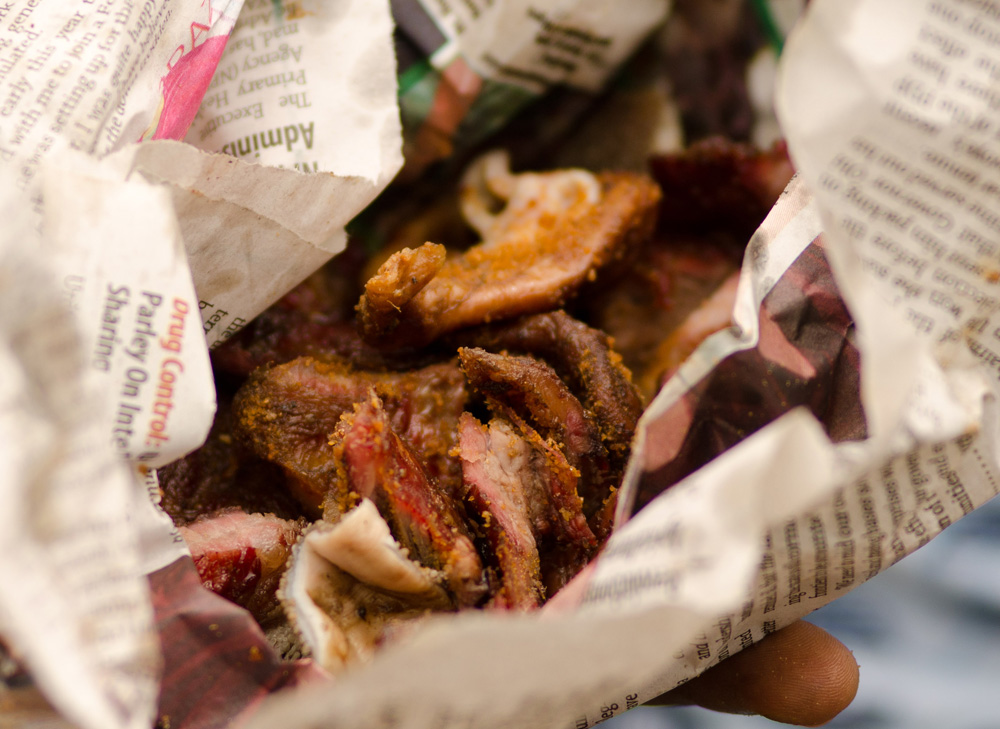 What A Twitter User Saw On The Newspaper Used To Wrap His Suya ...