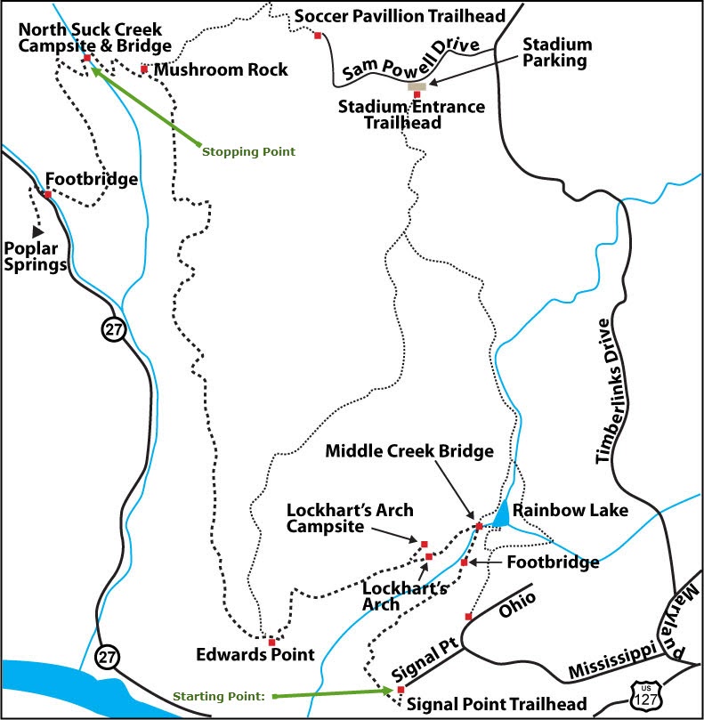 We're Going Camping!: Backpacking the Cumberland Trail - Signal Point ...