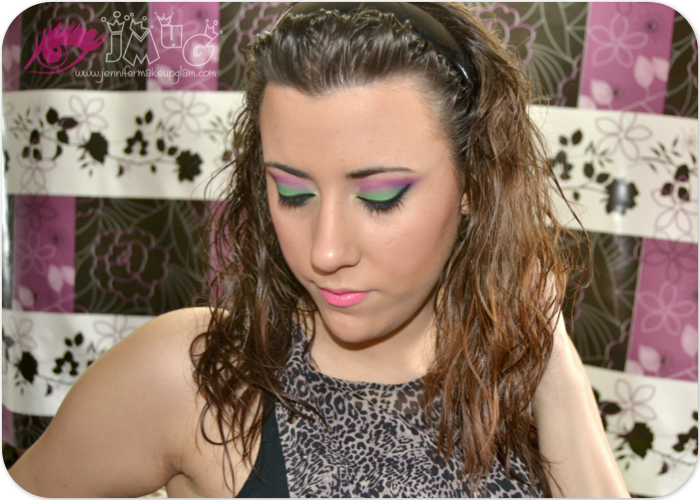 ♥ Jennifer Make Up Glam ♥: * LOOK 59: Colorful Rainbow