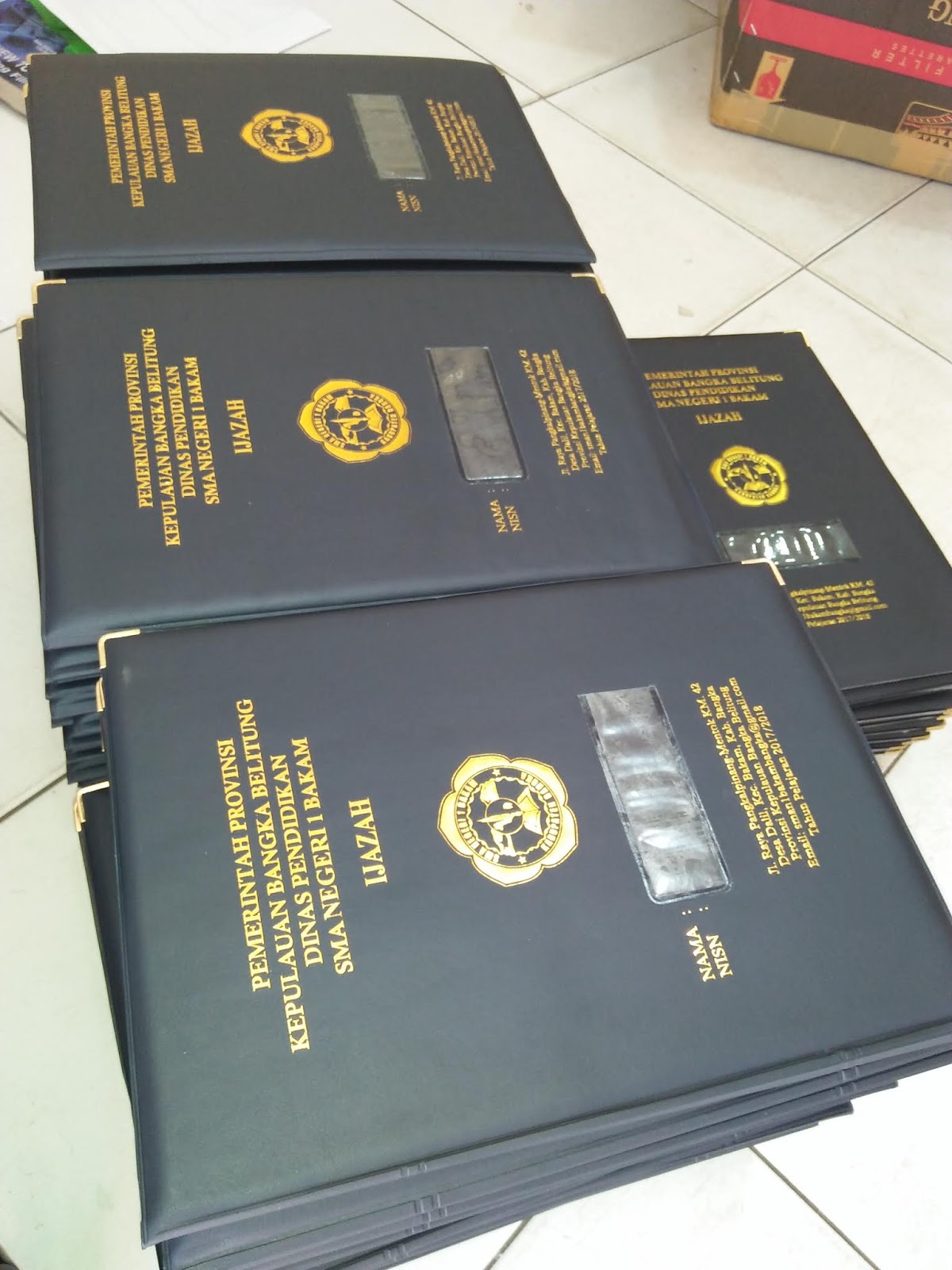 MAP RAPORT, MAP WISUDA, MAP HARDCOVER