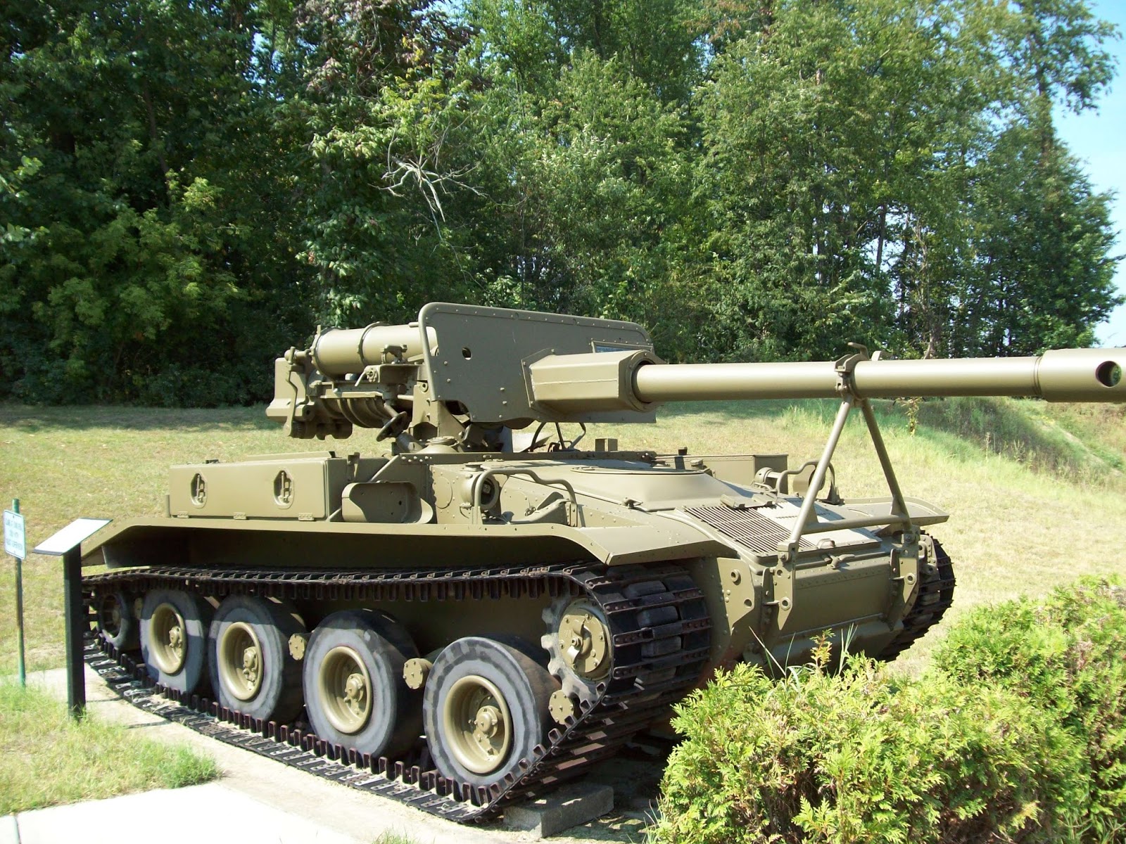 The Tank and AFV Blog: M56 Scorpion in Marcellus MI