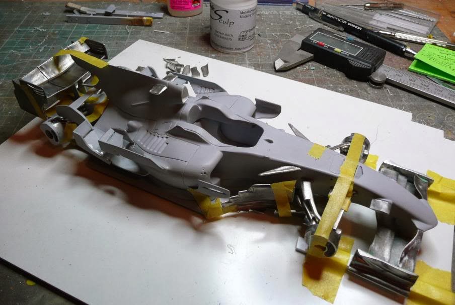 Plastic Corner: Ferrari F2008 Hungary GP (Studio 27 1:20)