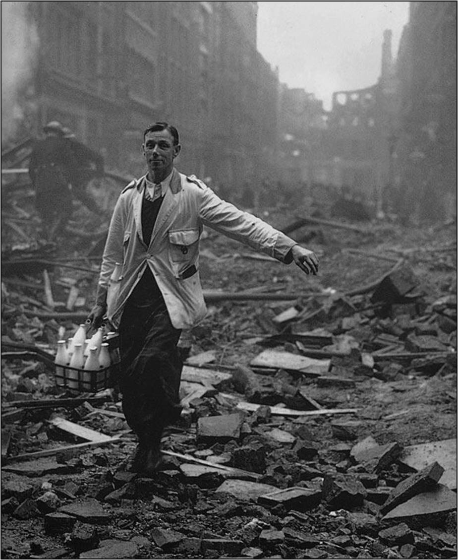 World War II in Pictures: Strength Amidst The Blitz