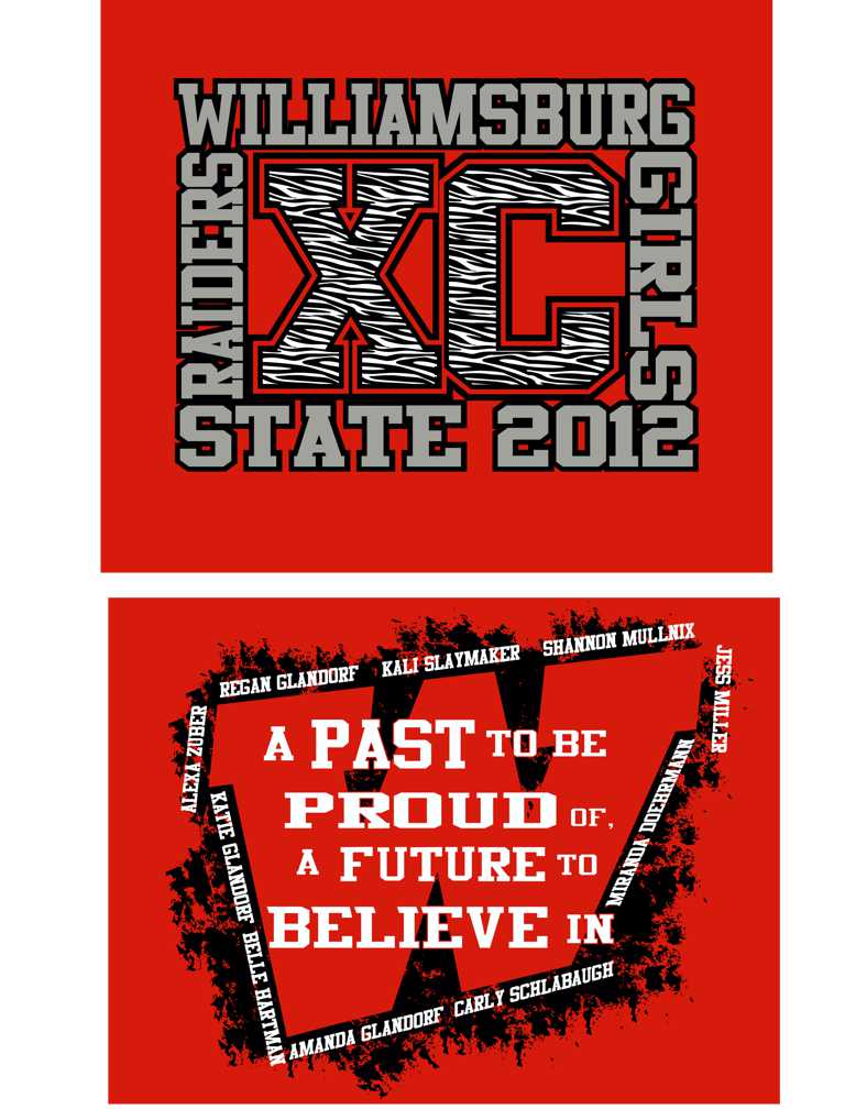 Raider Track & Field and Cross Country: State Cross Country Shirts