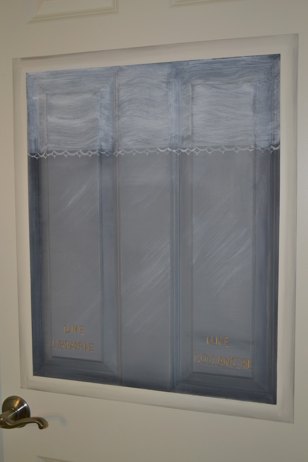 You're Art by Corie Kline: French Store Front Mural