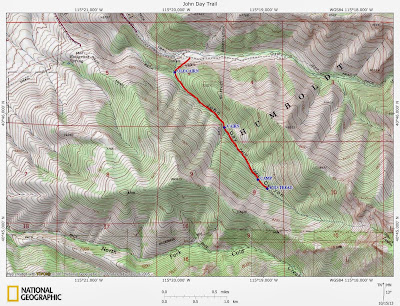 Ruby Mountain Trails: John Day Trail
