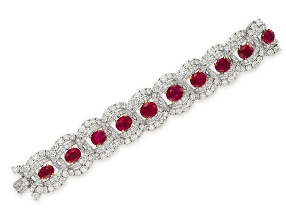 Tiara Thursday: Elizabeth Taylor's Cartier Ruby Necklace Tiara - DRAW A ...