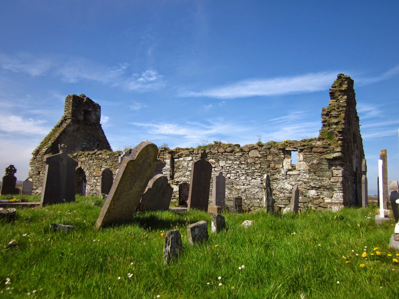 Old Graveyard & Church Ruins Outside Clogherhead