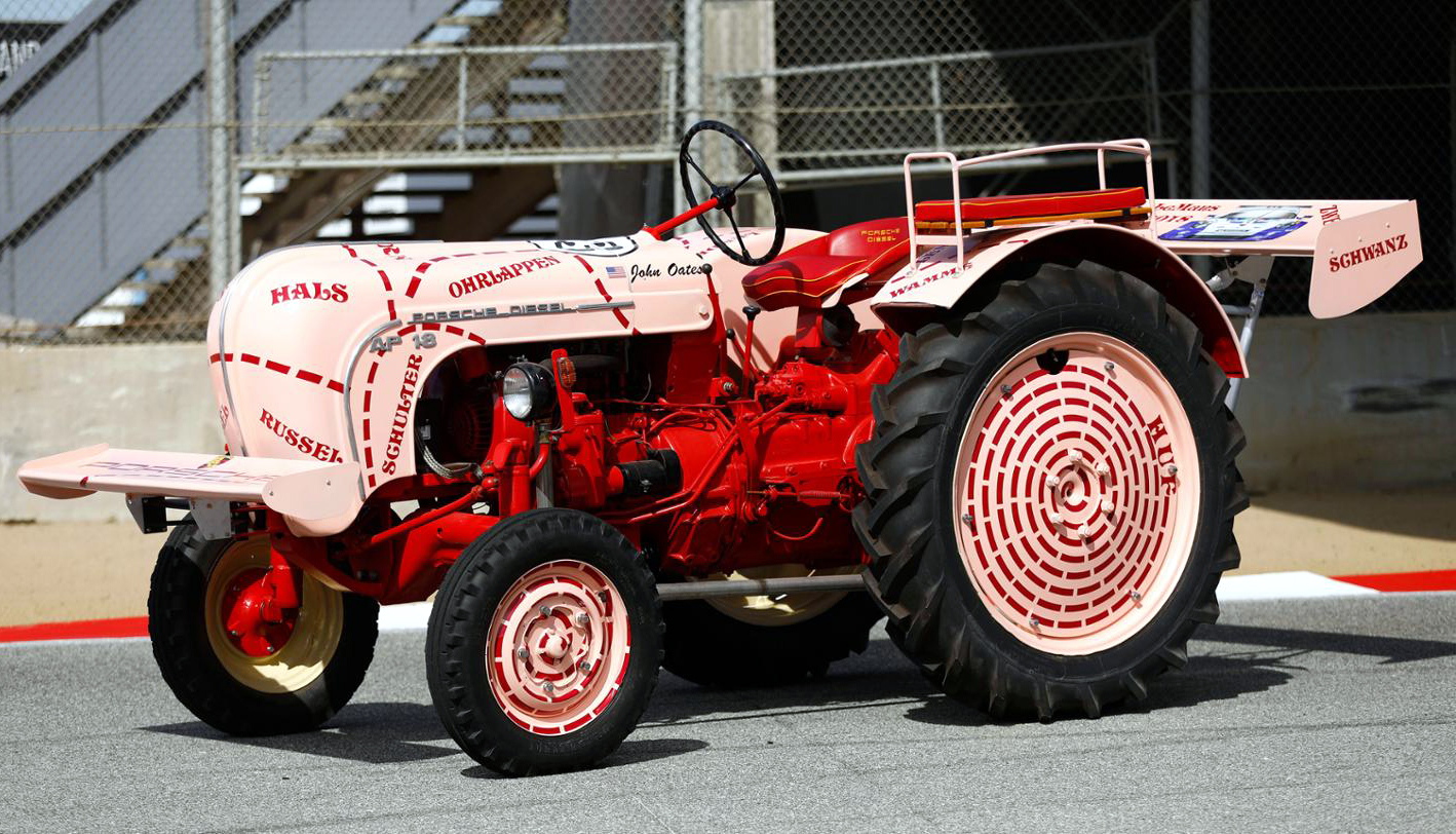 Just A Car Guy: they had a Porsche tractor race at the 2018 Rennsport ...