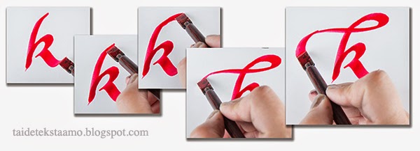 Marika KK Calligraphy: Tervetuloa kalligrafian maailmaan II