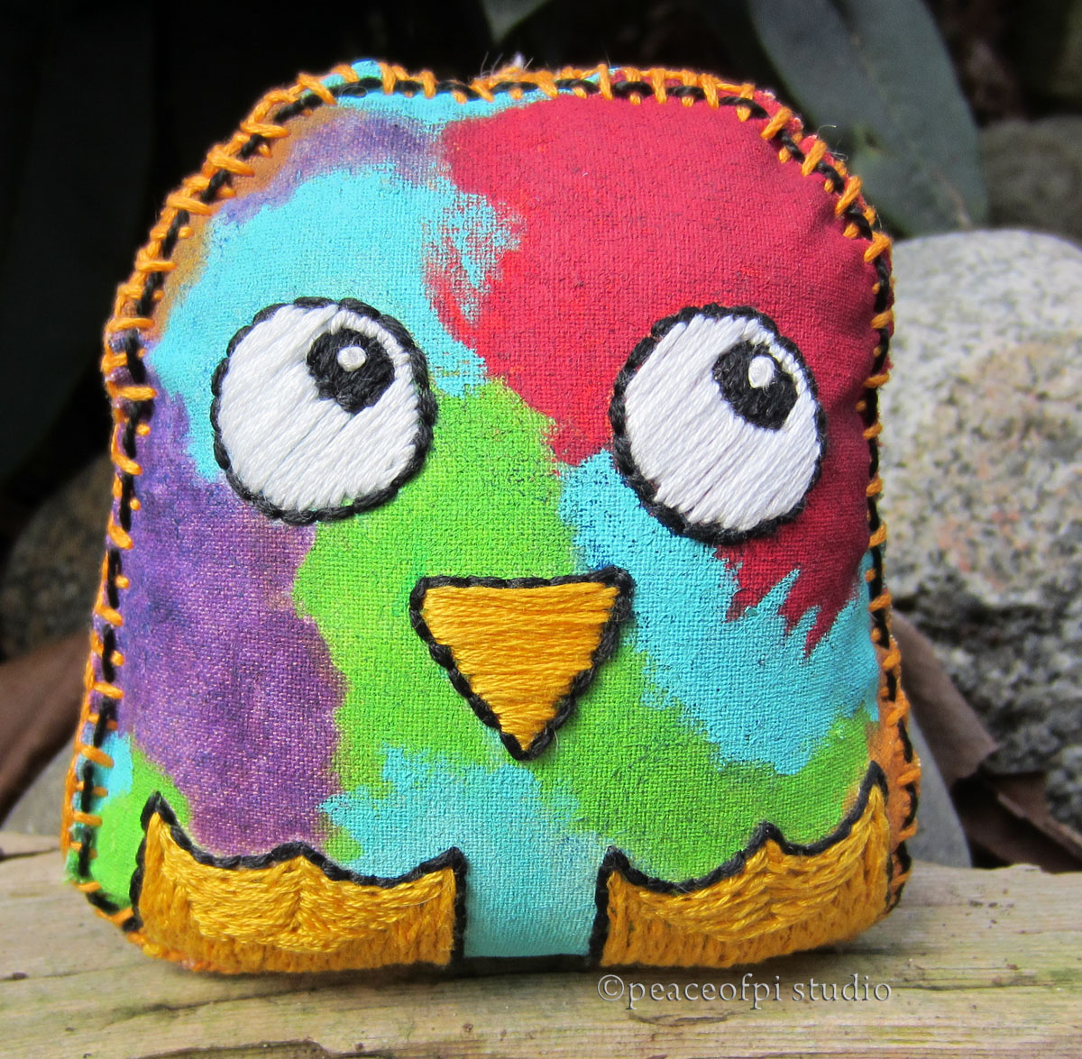 peaceofpi studio: Hand Stitched Dodo Bird