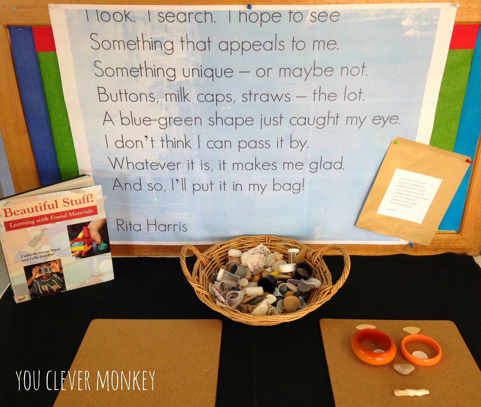 BEAUTIFUL STUFF - A PRESCHOOL PROJECT | you clever monkey